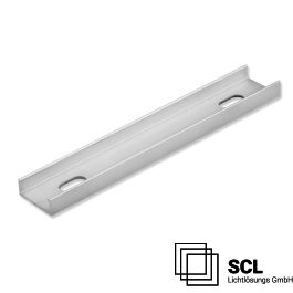Mounting bar for profiles, 10cm, drilled